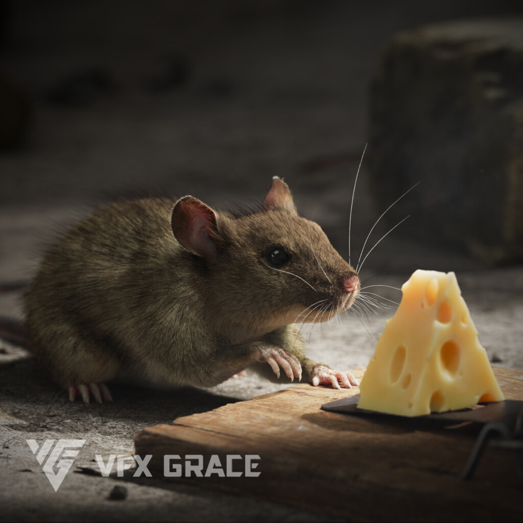 VFX models - Rat(Mouse) Animated | VFX Grace