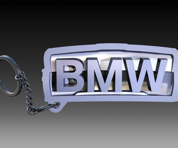ArtStation - BMW e30 Mascot, Keychain, Keyring STL file 3D print. (v1 ...