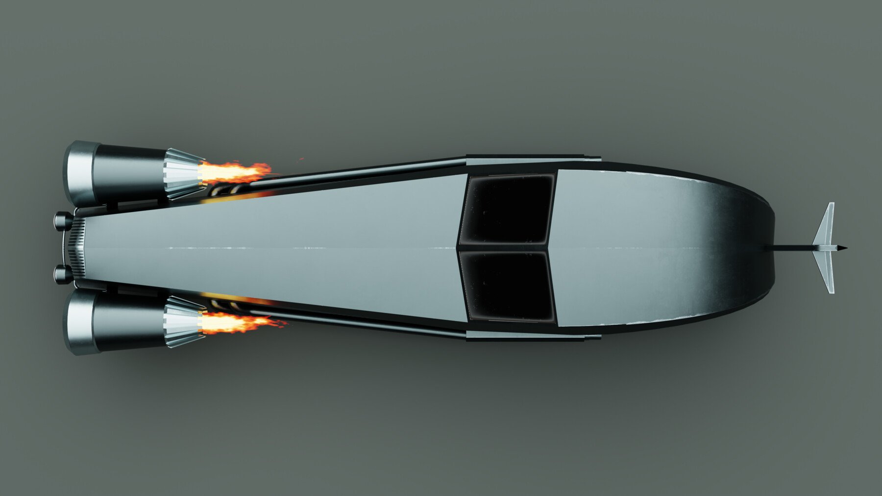 ArtStation - Retro-futuristic game ready car. | Game Assets