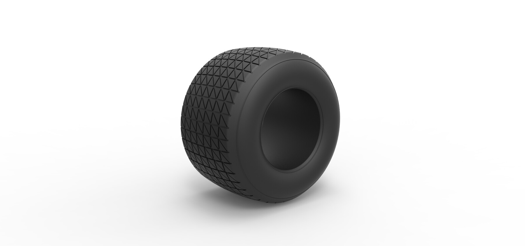 ArtStation - 3D printable Diecast Dirt Sprint racing tire 15 Scale 1:25 ...