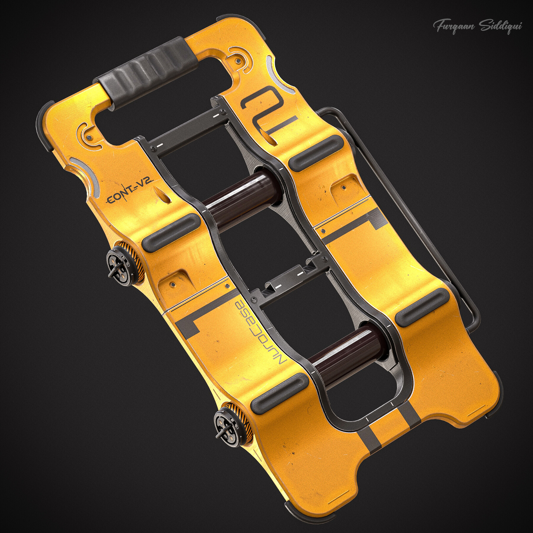 ArtStation - Sci-fi Container V2 PBR | Game Assets