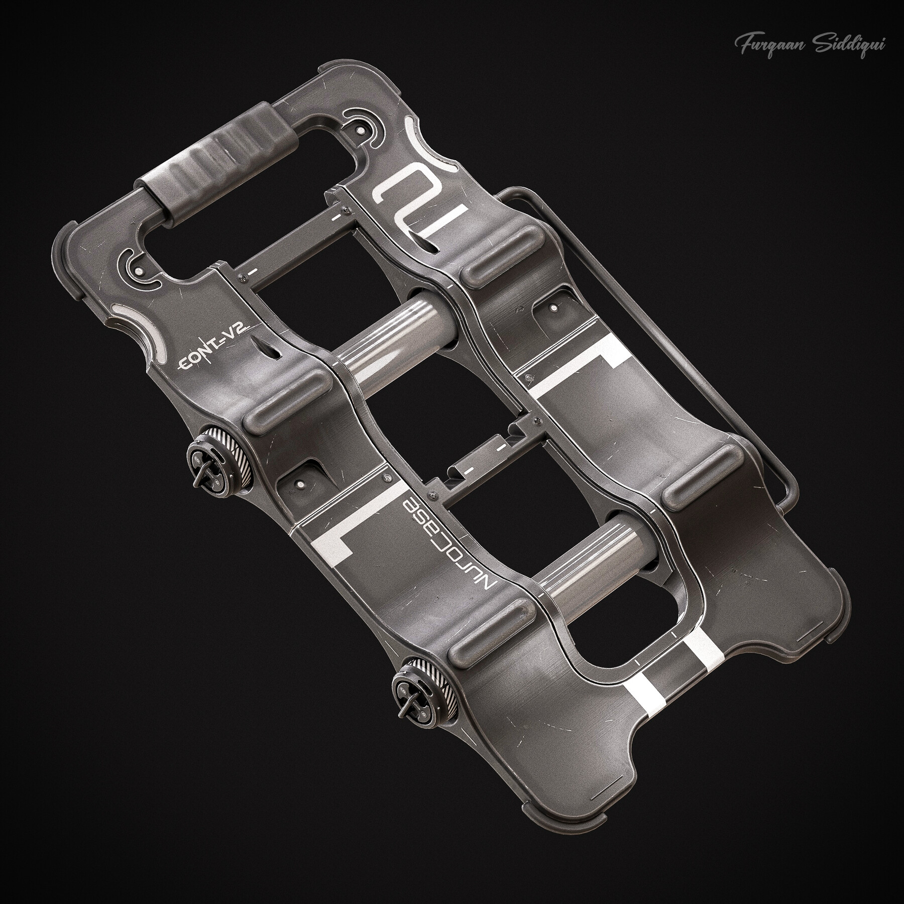 ArtStation - Sci-fi Container V2 PBR | Game Assets