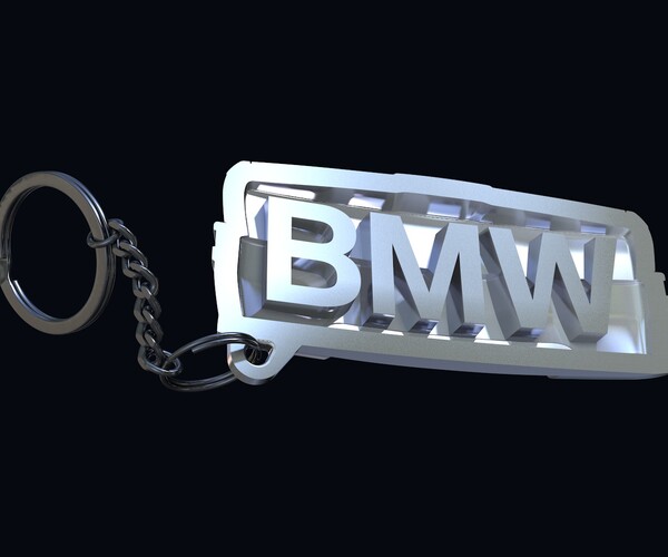 ArtStation - BMW e30 Mascot, Keychain, Keyring STL file 3D print. (v2 ...