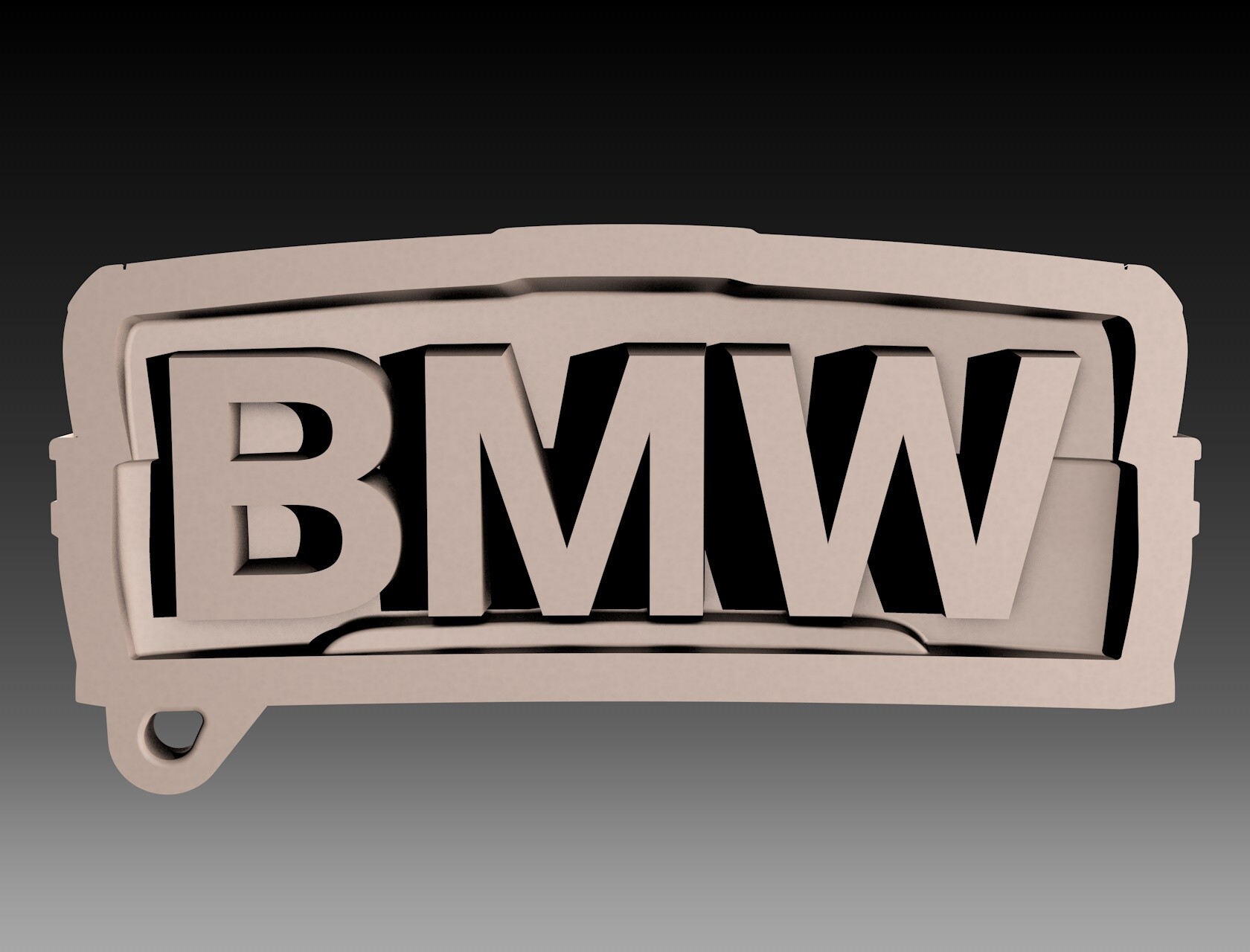 ArtStation - BMW e30 Mascot, Keychain, Keyring STL file 3D print. (v2 ...