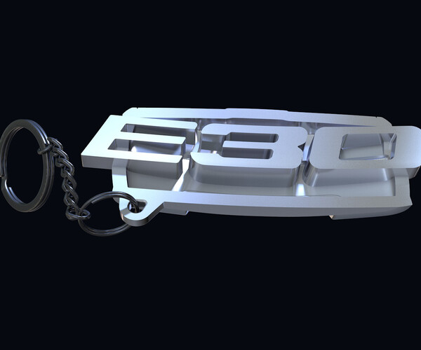 ArtStation - BMW e30 Mascot, Keychain, Keyring STL file 3D print. (v3 ...