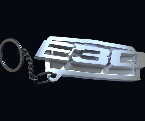 ArtStation - BMW e30 Mascot, Keychain, Keyring STL file 3D print. (v3 ...