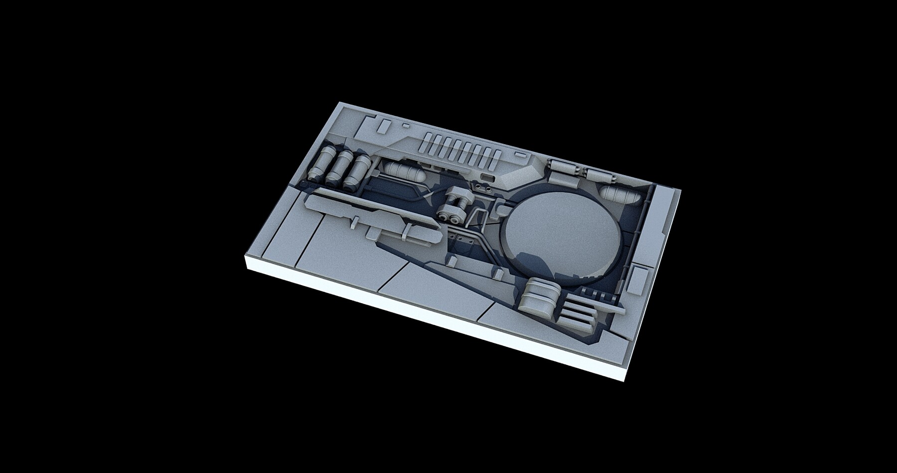 ArtStation - Sci-Fi KitBash and Props Pack (Part two) | Resources