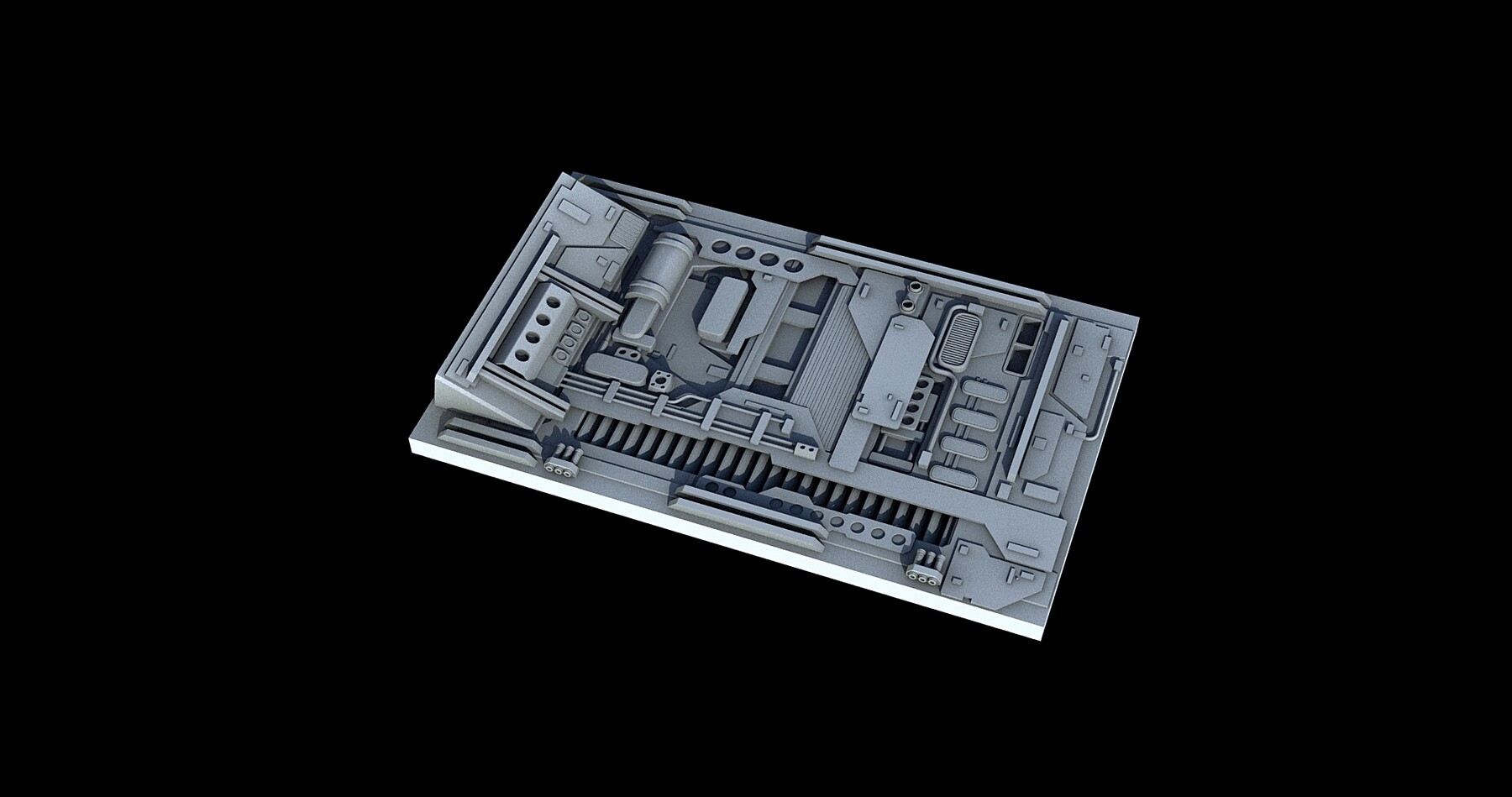 ArtStation - Sci-Fi KitBash and Props Pack (Part two) | Resources