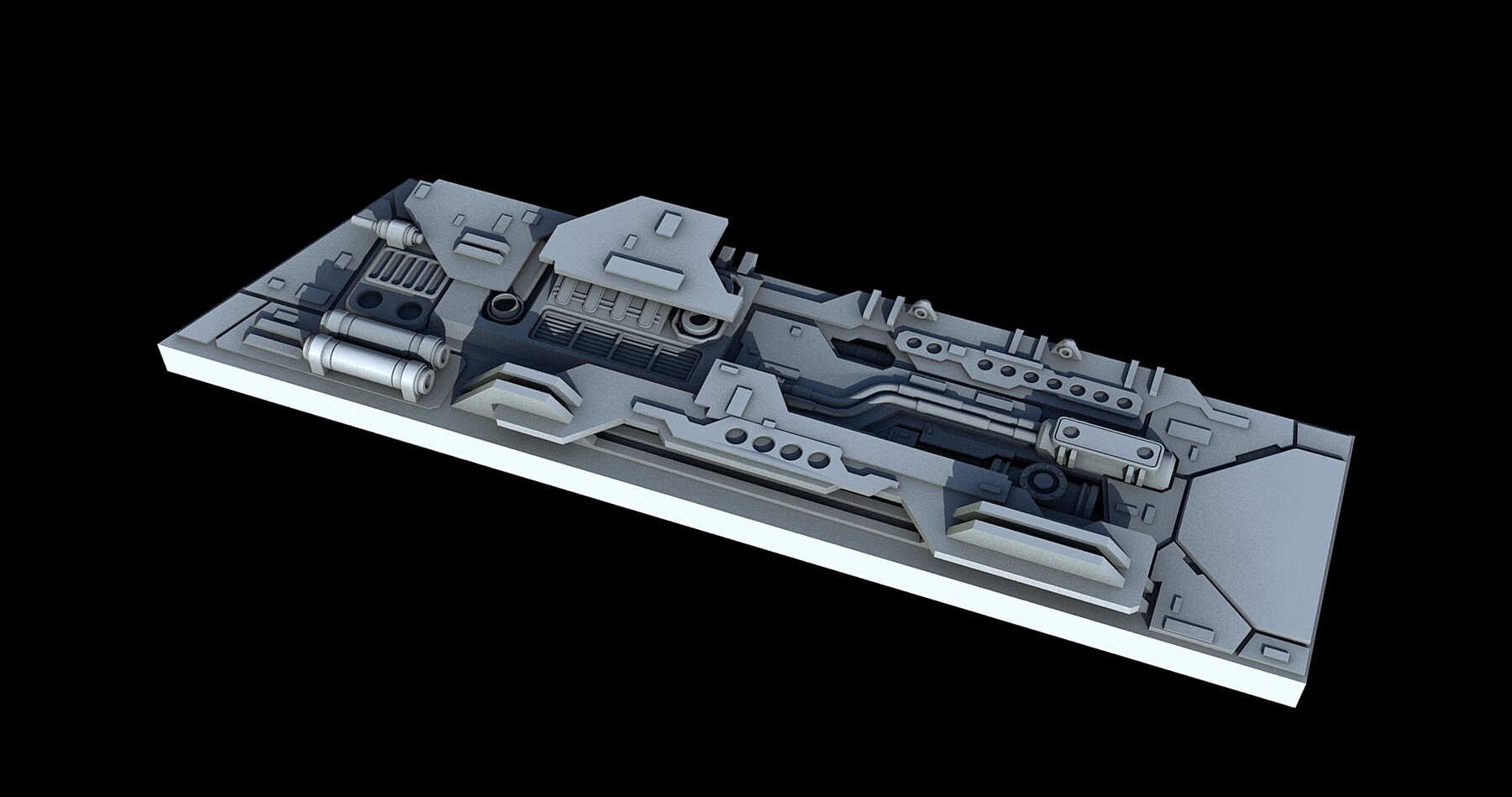 ArtStation - Sci-Fi KitBash and Props Pack (Part two) | Resources