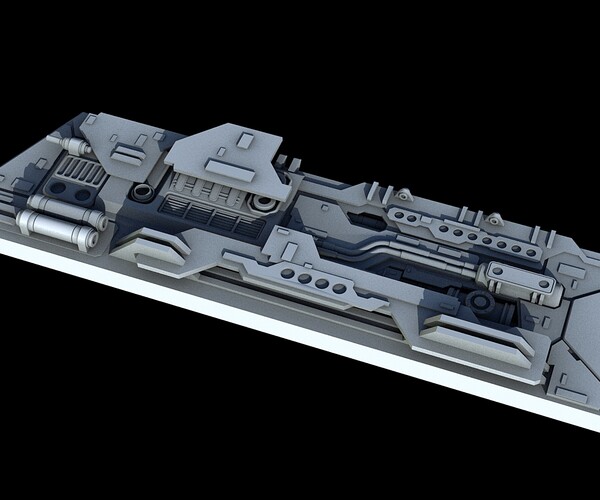 ArtStation - Sci-Fi KitBash and Props Pack (Part two) | Resources