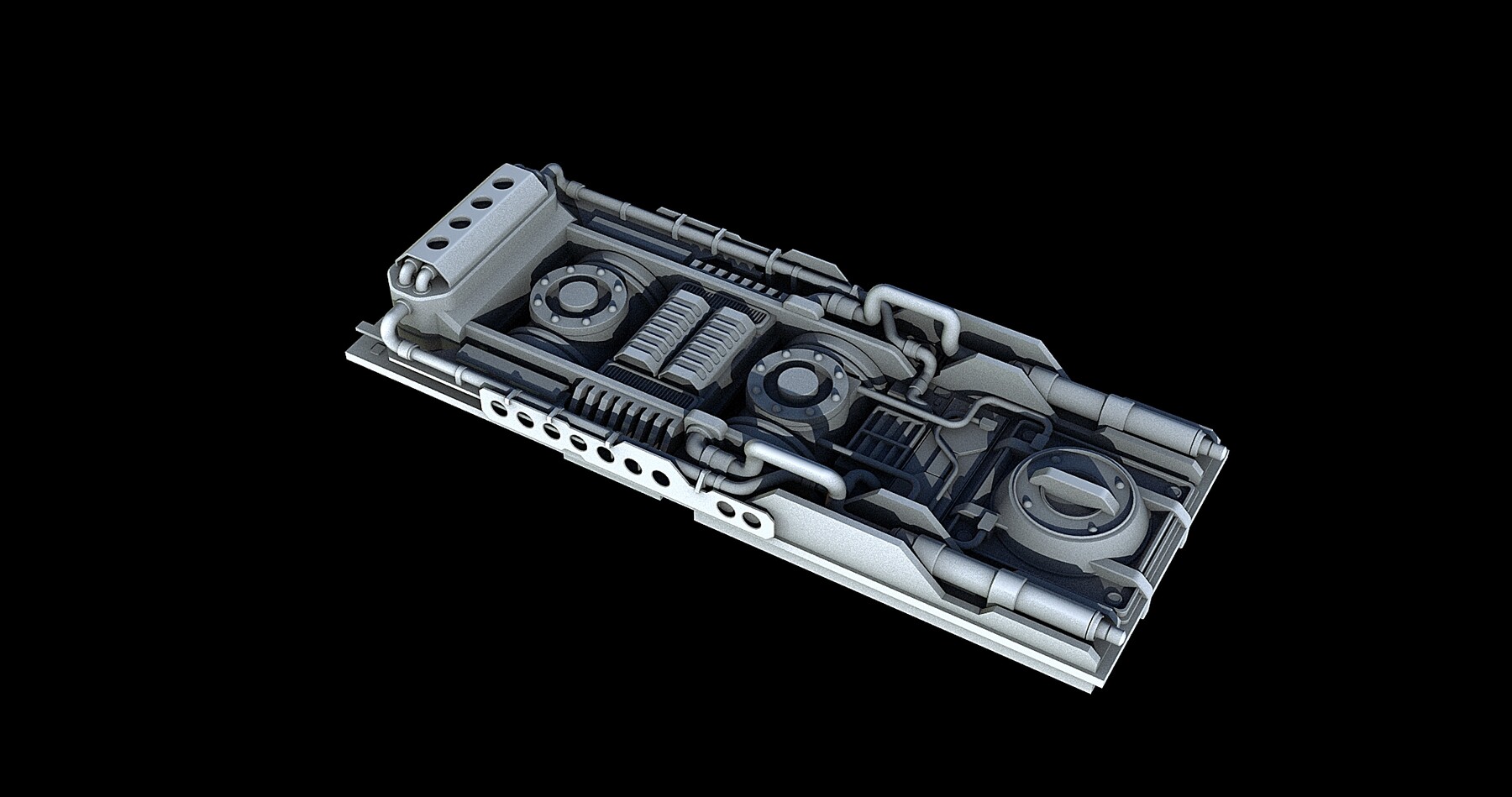 ArtStation - Sci-Fi KitBash and Props Pack (Part two) | Resources