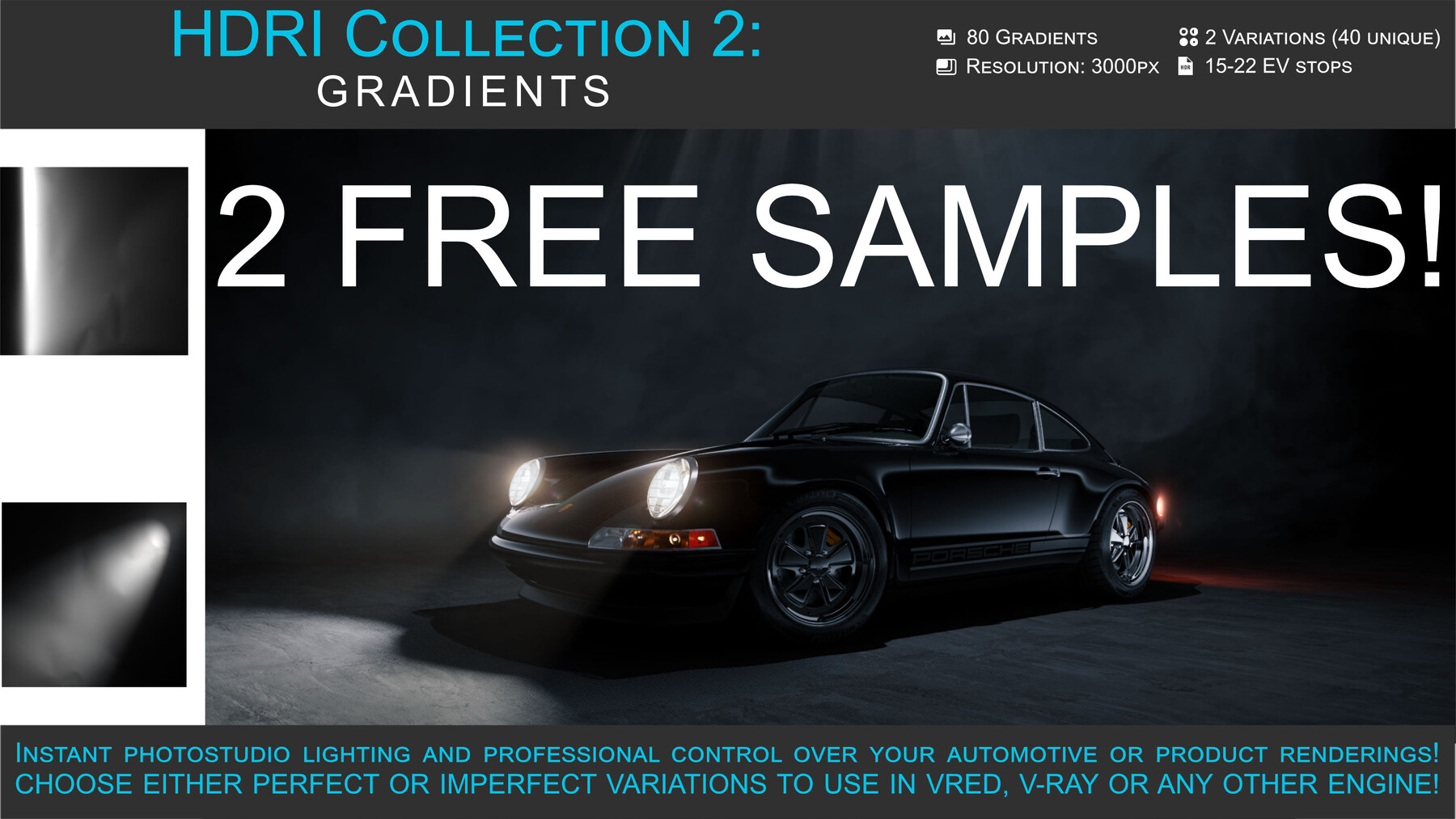 Perfect 3D Imperfections - HDRI Collection 2 - FREE Samples! Gradients ...