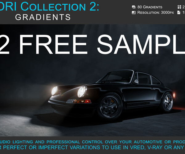 ArtStation - HDRI Collection 2 - FREE Samples! Gradients for perfect ...