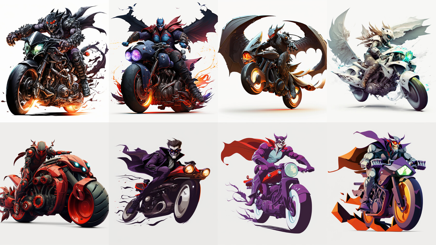ArtStation - 100 Biker Beasts in 8K resolution | Artworks