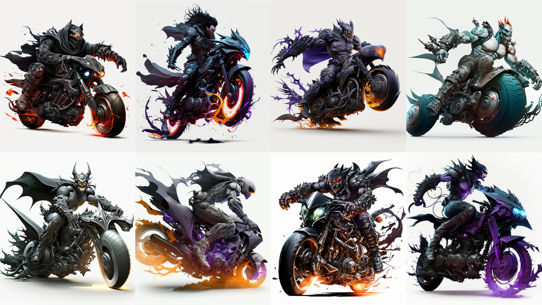 ArtStation - 100 Biker Beasts in 8K resolution | Artworks