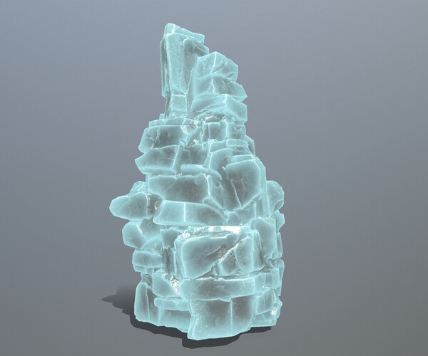 ArtStation - ice rock | Game Assets