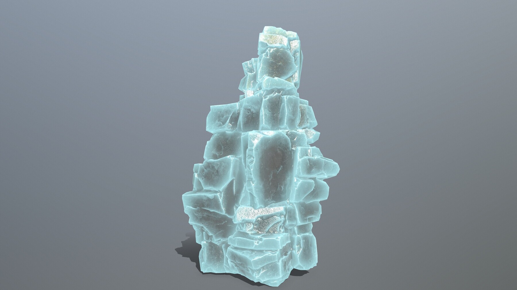 ArtStation - ice rock | Game Assets