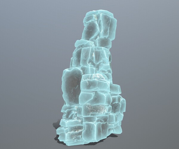 ArtStation - ice rock | Game Assets