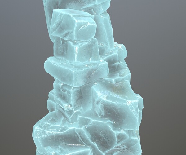 ArtStation - ice rock | Game Assets