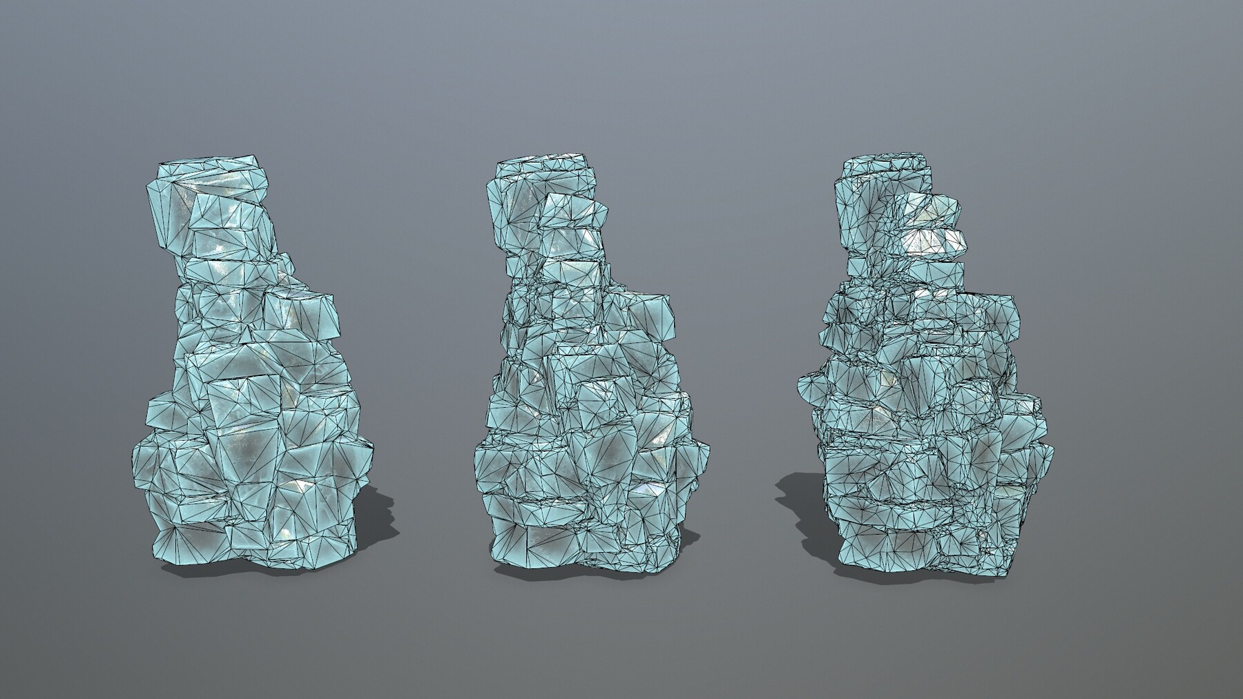 ArtStation - ice rock | Game Assets