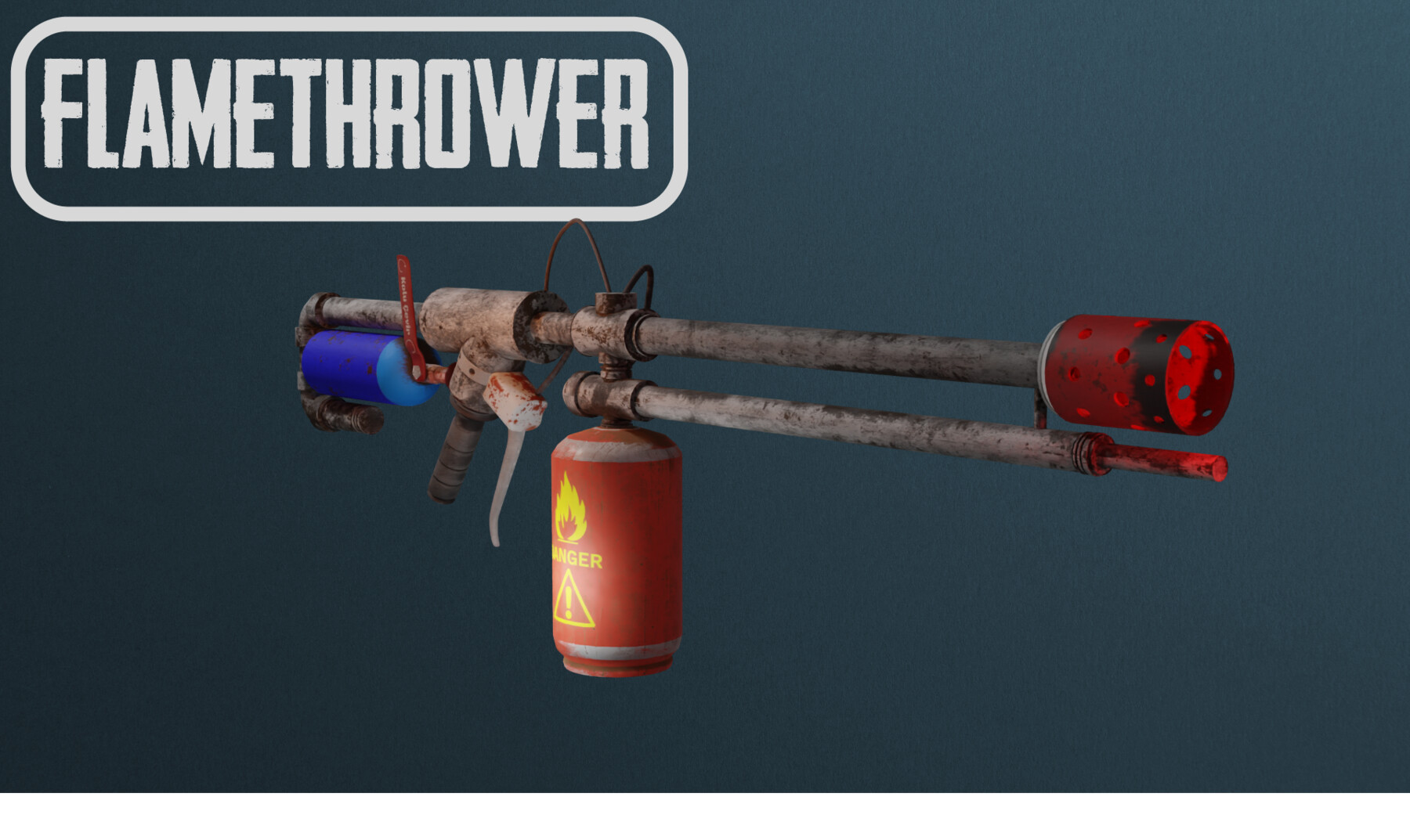ArtStation - Flamethrower | Game Assets