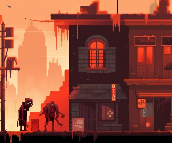 ArtStation - 2D Platform Game Design Prompt - Midjourney | Game Assets