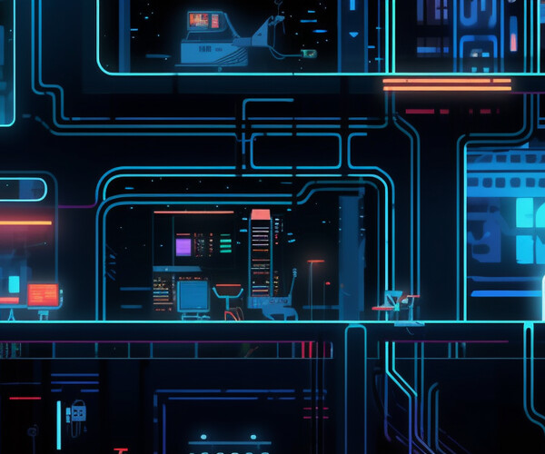 ArtStation - 2D Platform Game Design Prompt - Midjourney | Game Assets