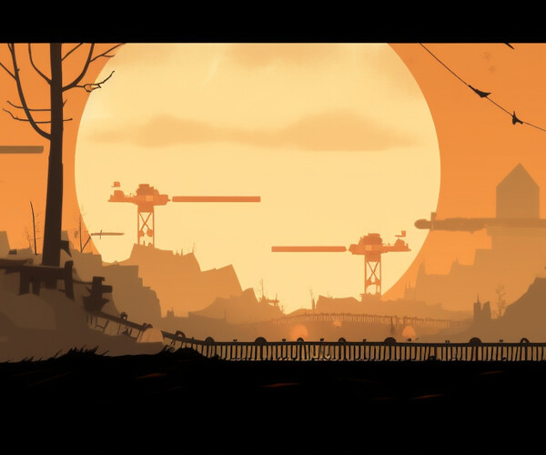 ArtStation - 2D Platform Game Design Prompt - Midjourney | Game Assets