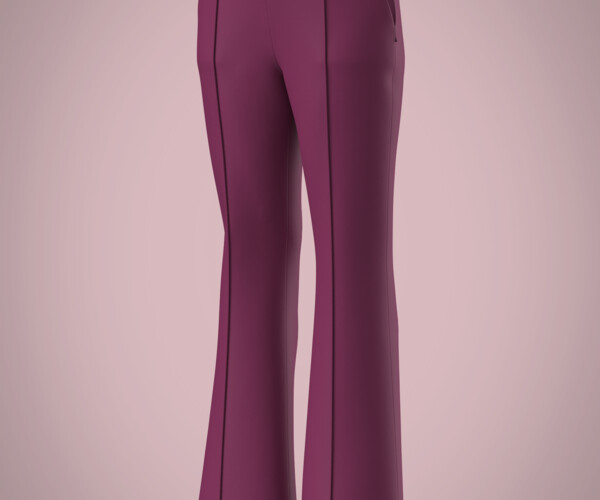 ArtStation - 3D FLARE PANTS / WOMEN | Resources