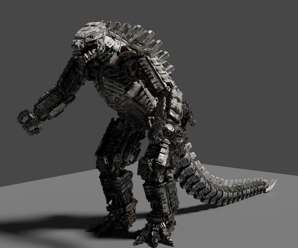 ArtStation - Mech zilla | Resources