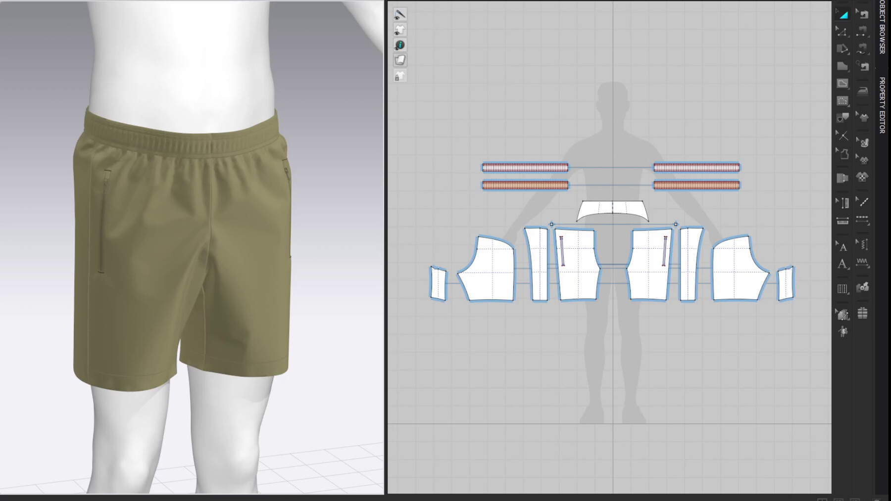 ArtStation - Sport Shorts, Marvelous Designer, Clo +obj, fbx | Resources