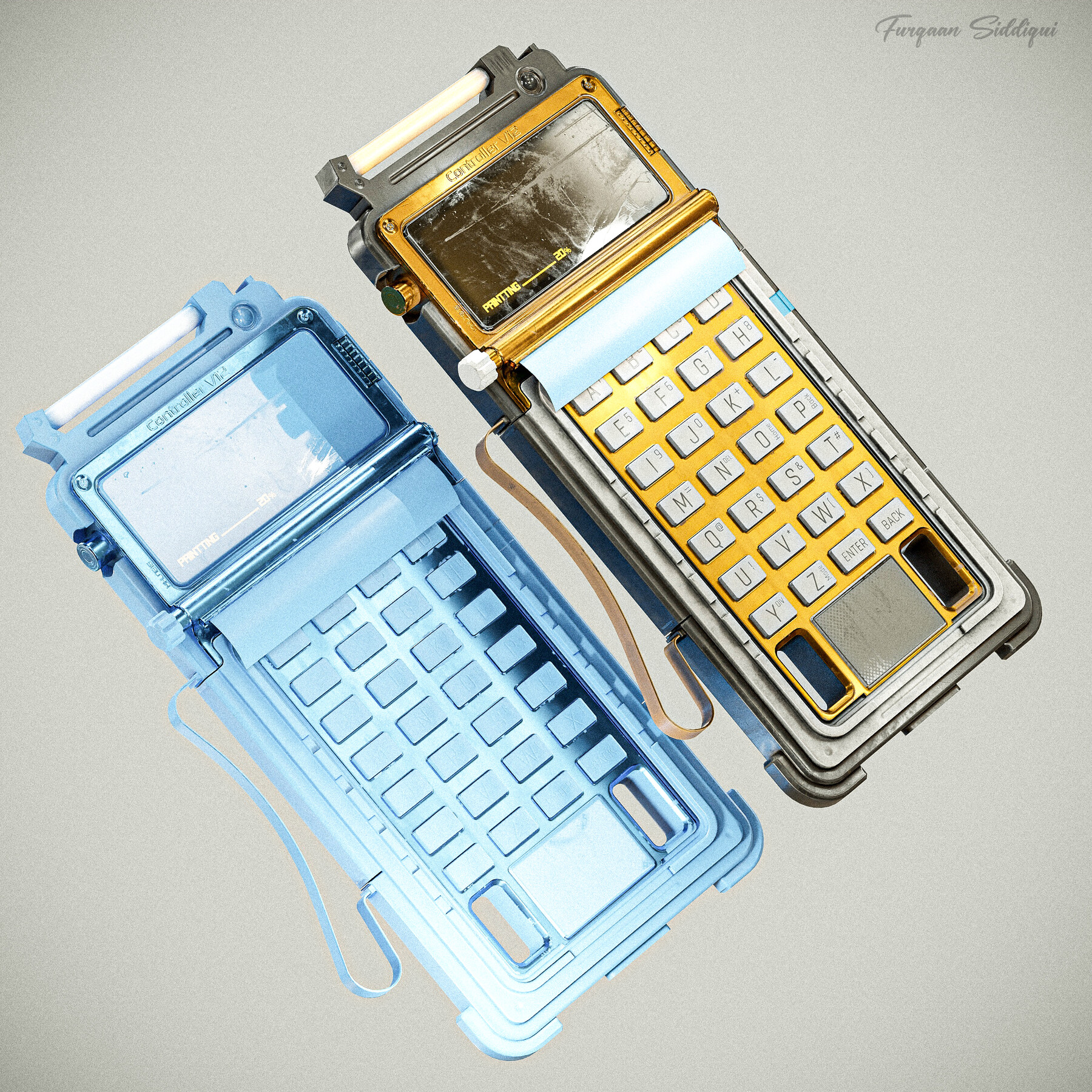 ArtStation - Sci-fi Controller V12 PBR | Resources