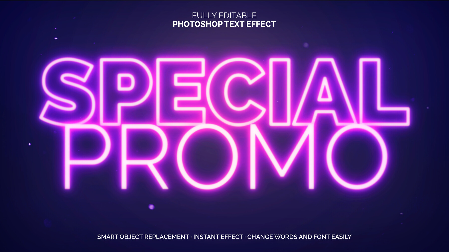 ArtStation - 3D Special Promo. PSD fully editable text effect. Layer ...