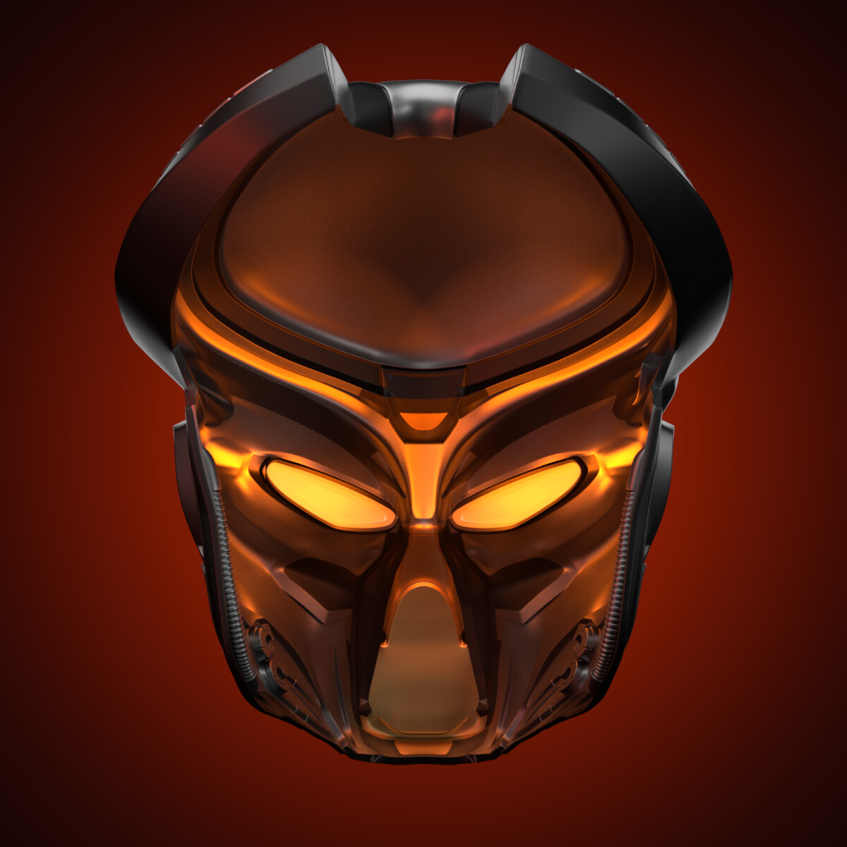 ArtStation - Fugitive Predator Mask for 3d print (Predator 2018 ...