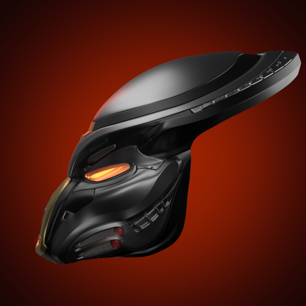 ArtStation - Fugitive Predator Mask for 3d print (Predator 2018 ...