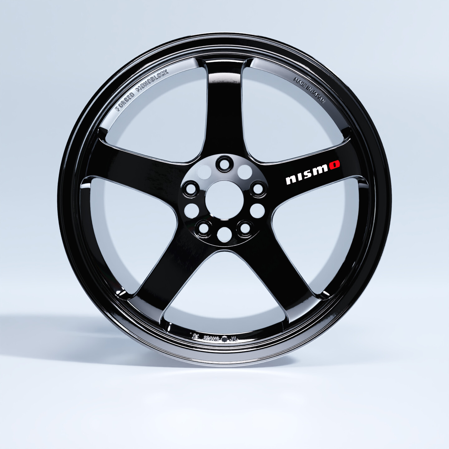 ArtStation - Rays LMGT4 Nismo Wheel | Game Assets