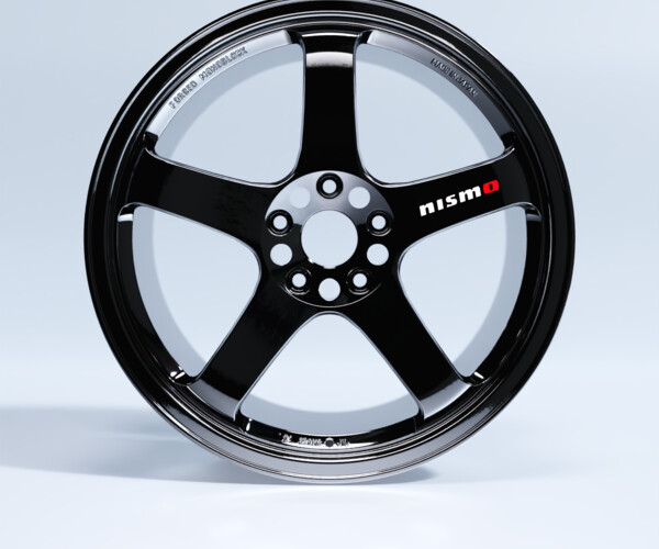 ArtStation - Rays LMGT4 Nismo Wheel | Game Assets