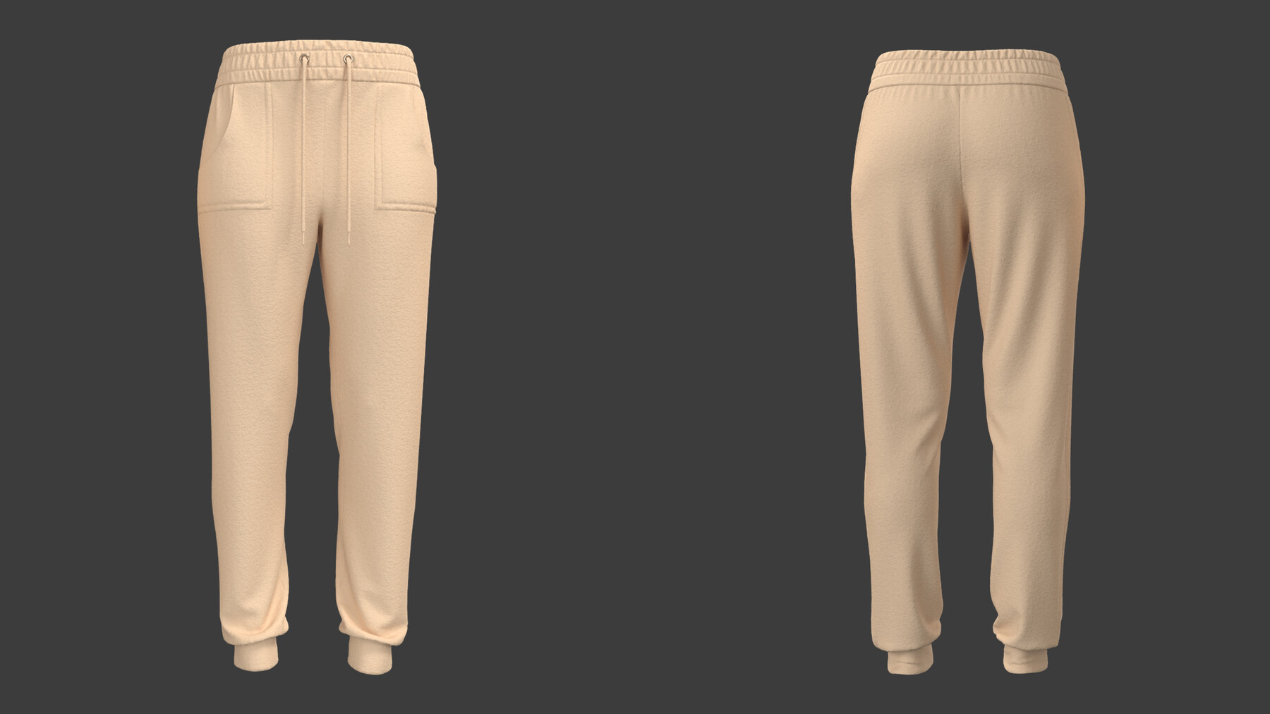 ArtStation - 13 Women's Basic Pants + Zprj +Obj + Fbx | Game Assets