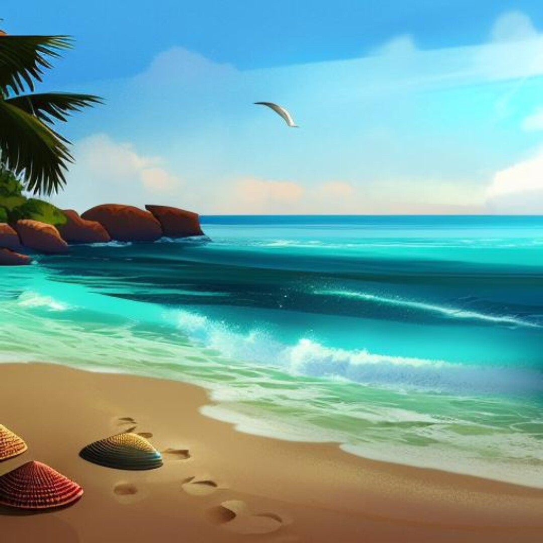 ArtStation - Seashells on Beach - Concept 1 | Artworks