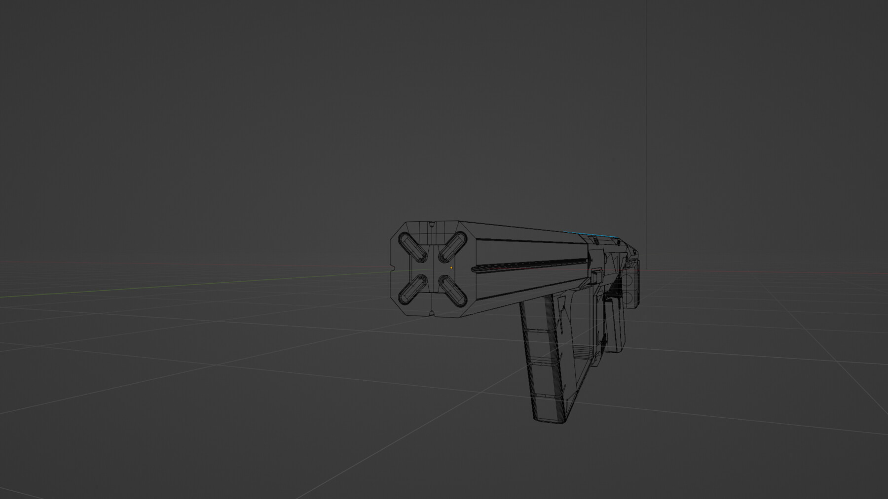 ArtStation - Quality 3D Sci-Fi Power Quad Rifle | Game Assets