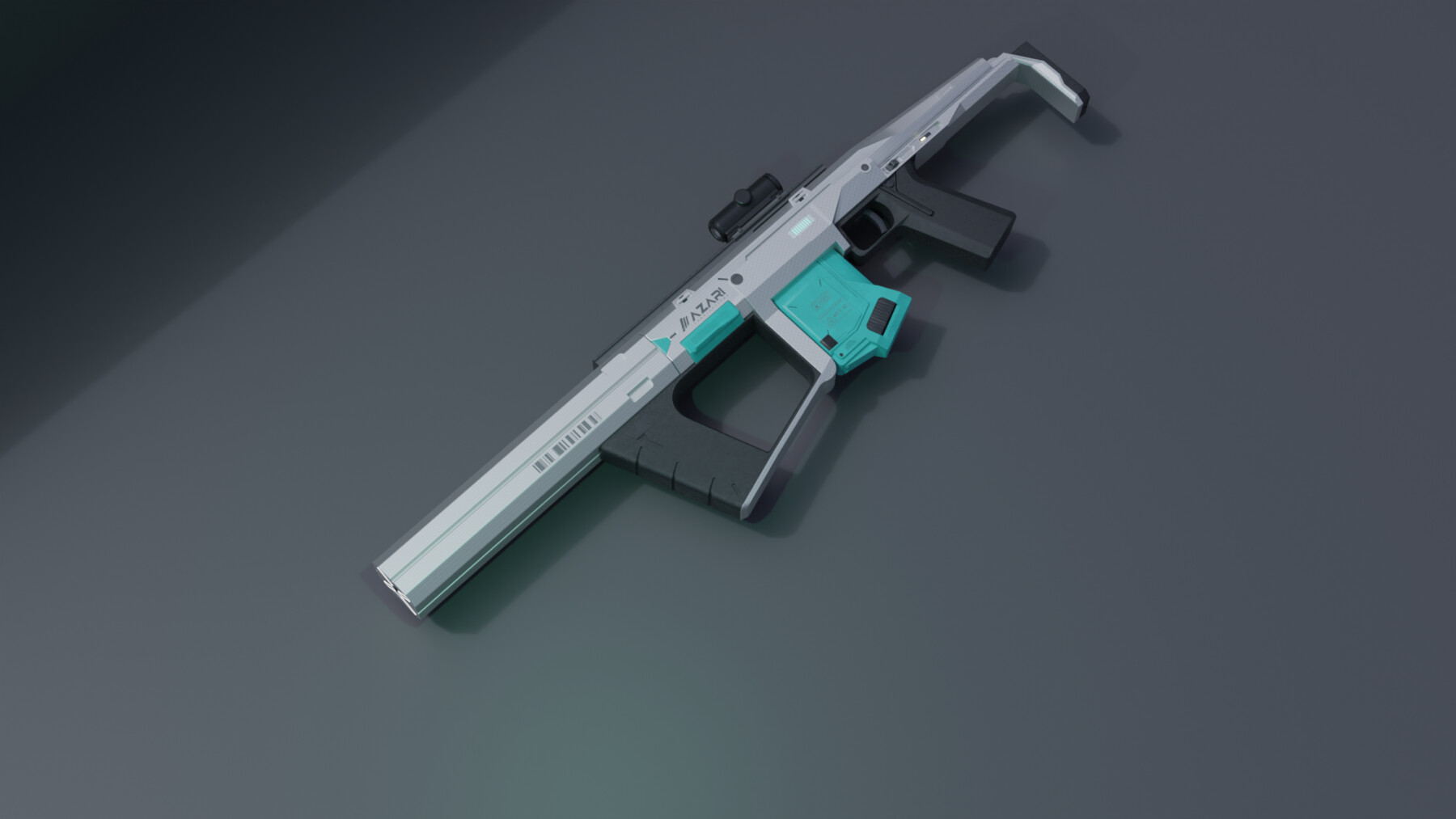 ArtStation - Quality 3D Sci-Fi Power Quad Rifle | Game Assets