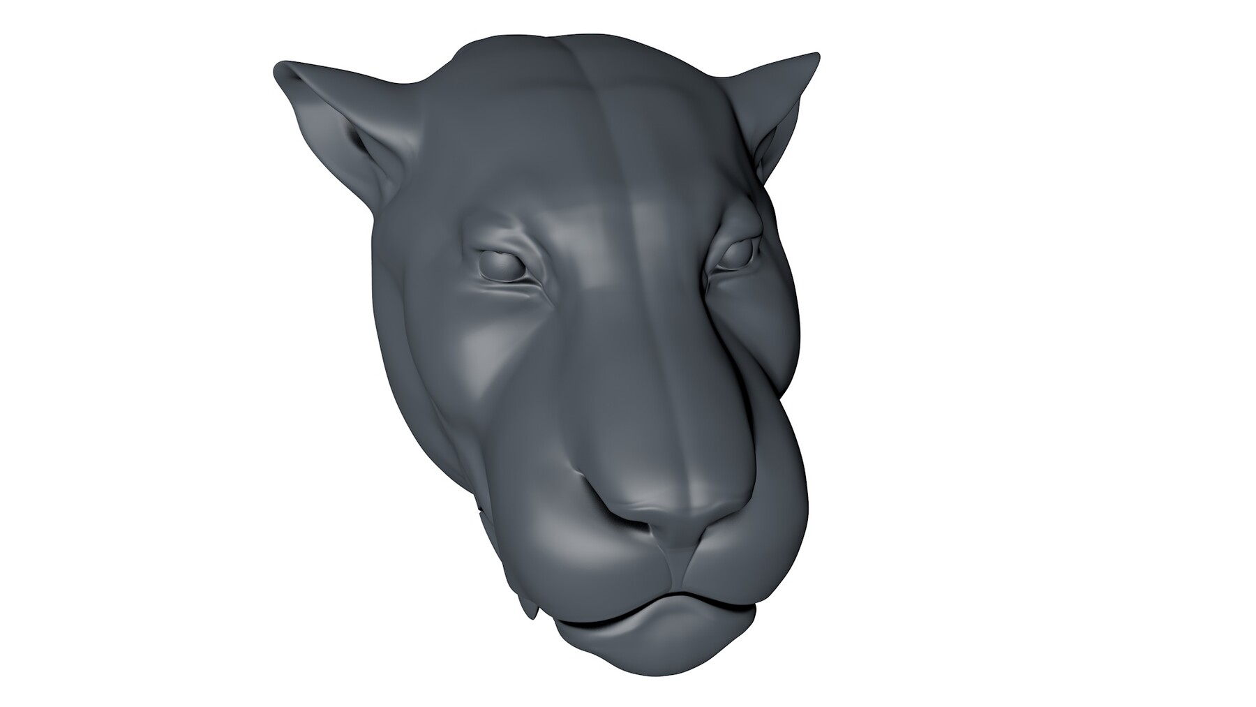 ArtStation - Lion Head Mascot, Keychain, Keyring With Moveable Jaw STL ...