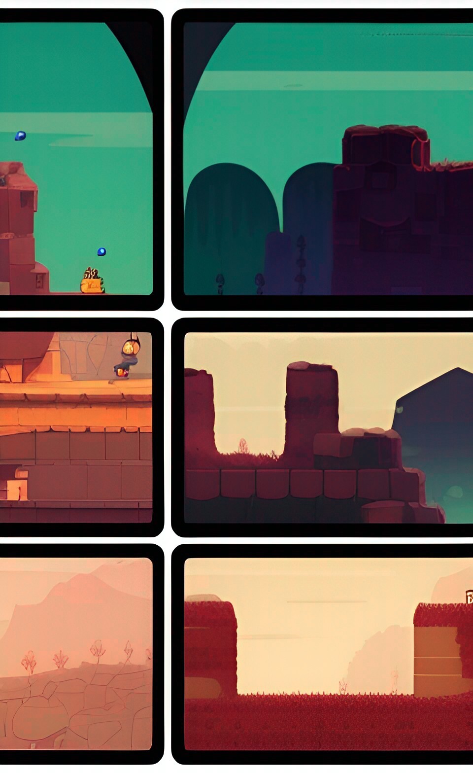 ArtStation - assets for side-scrolling platformer game minimalist 18640 jpg wombo art pack ...