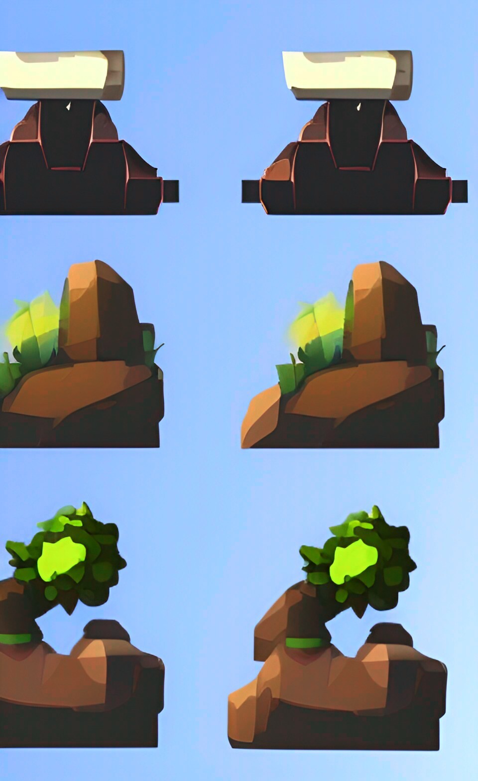 ArtStation - assets for side-scrolling platformer game minimalist 18640 jpg wombo art pack ...