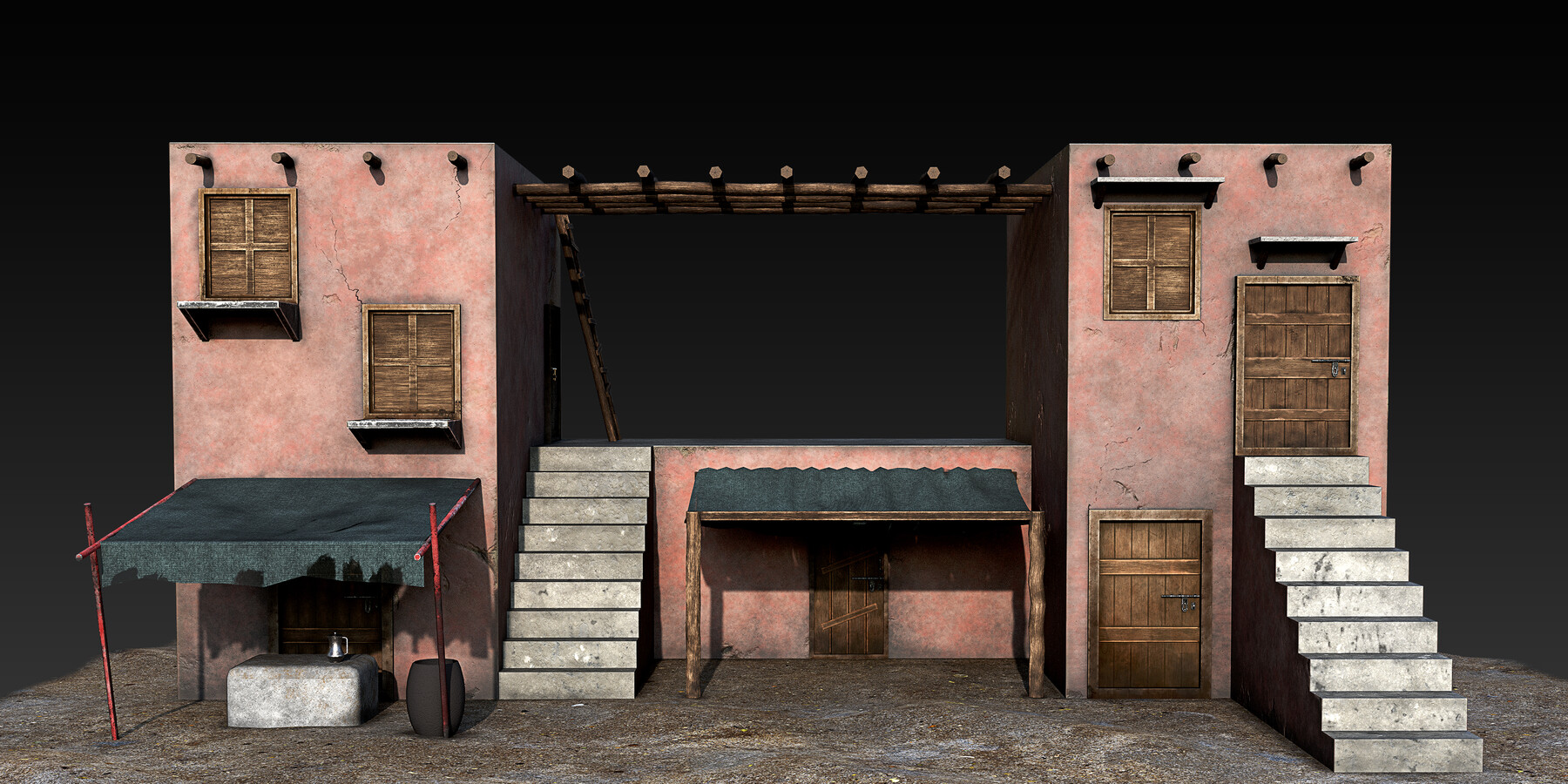 ArtStation - House Game Ready 8 | Game Assets