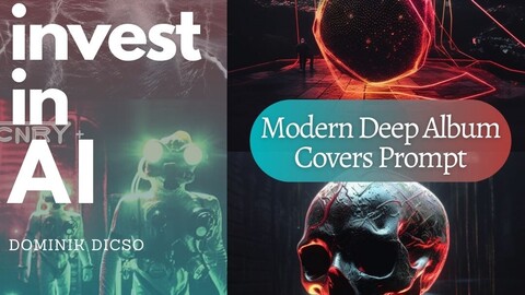 ArtStation - Modern Deep Album Covers Prompt - Midjourney | Artworks