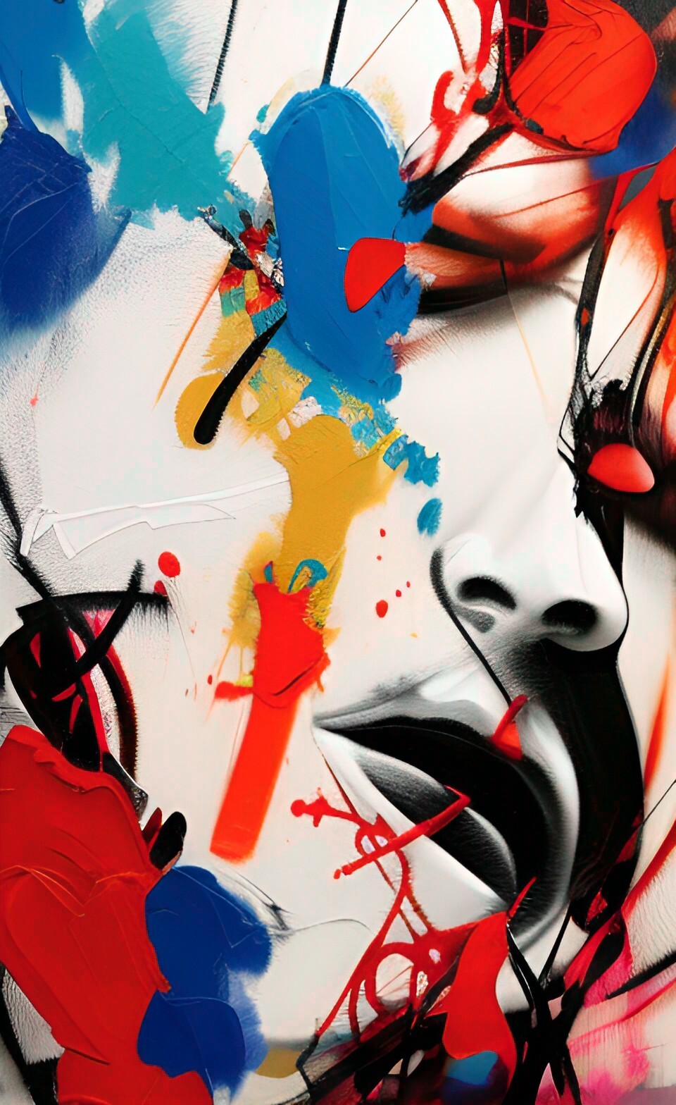 ArtStation - abstract oil painting, striking composition 43500 jpg ...