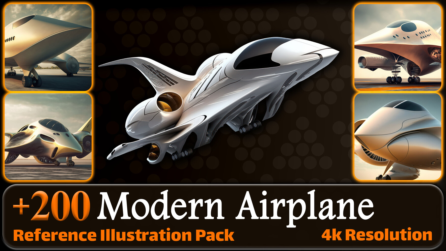 ArtStation - 200 Modern Airplane Reference Pack | 4K | v.2 | Artworks