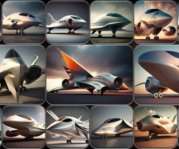 ArtStation - 200 Modern Airplane Reference Pack | 4K | v.2 | Artworks