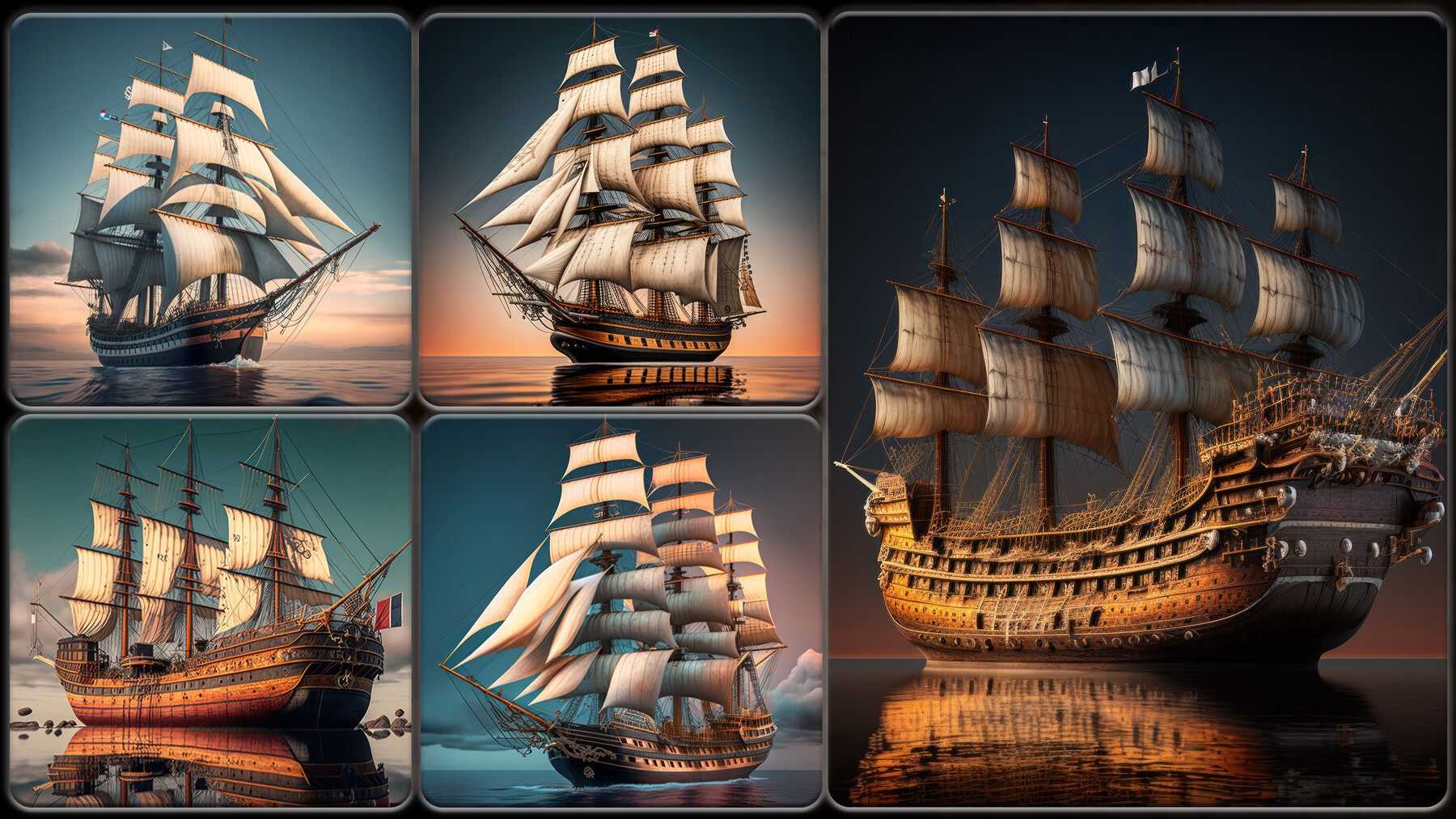 ArtStation - 200 Old Ship Reference Pack | 4K | v.2 | Artworks